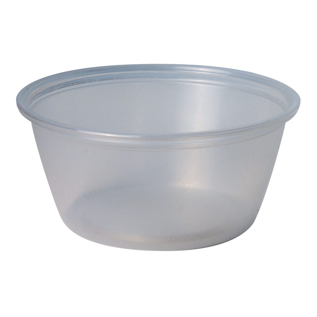16oz Shallow Hinged Container